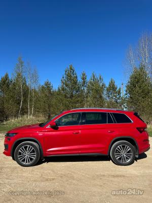 Red Skoda Kodiaq 2023 in Tallinn, with an engine capacity of 2.00 L and mileage of 95 thousand km for 35000 €, photo 7 on AUTOMOTO.COM.LV