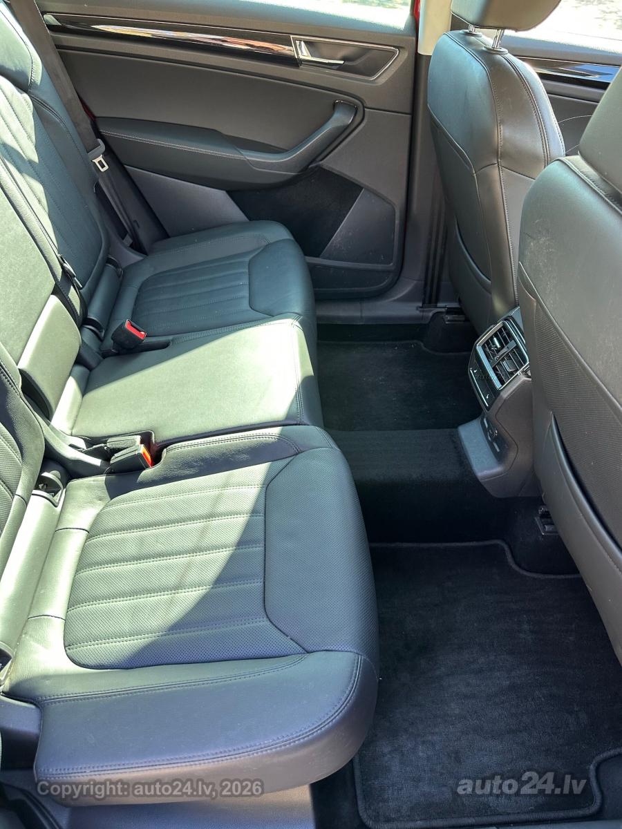 Red Skoda Kodiaq 2023 in Tallinn, with an engine capacity of 2.00 L and mileage of 95 thousand km for 35000 €, photo 12 on AUTOMOTO.COM.LV