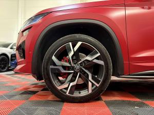 Red Skoda Kodiaq 2023 in Vilnius, with an engine capacity of 1.98 L and mileage of 82 thousand km for 39990 €, photo 10 on AUTOMOTO.COM.LV