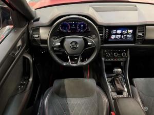 Red Skoda Kodiaq 2023 in Vilnius, with an engine capacity of 1.98 L and mileage of 82 thousand km for 39990 €, photo 21 on AUTOMOTO.COM.LV