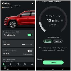Red Skoda Kodiaq 2023 in Vilnius, with an engine capacity of 1.98 L and mileage of 82 thousand km for 39990 €, photo 32 on AUTOMOTO.COM.LV