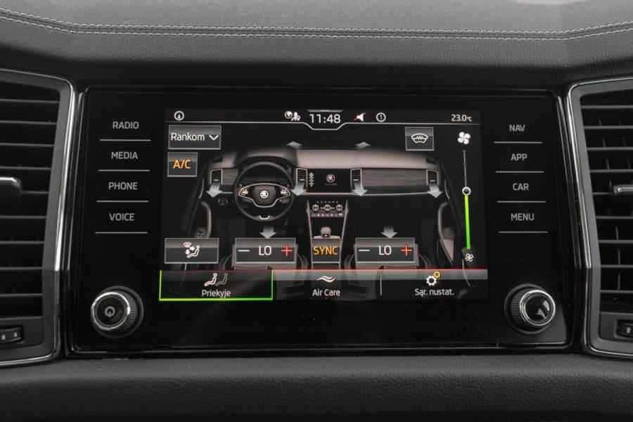 Красный Шкода Kodiaq 2024 в Вильнюс, объемом двигателя 2.00 л и пробегом 59 тыс. км за 32200 €, фото 16 на AUTOMOTO.COM.LV