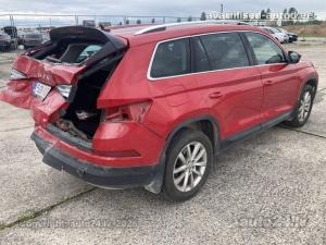 Red Skoda Kodiaq 2024 in Tallinn, with an engine capacity of 2.00 L and mileage of 48 thousand km for 24900 €, photo 4 on AUTOMOTO.COM.LV