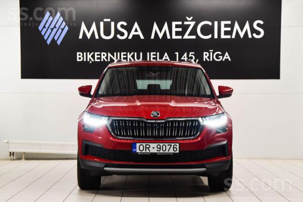 Sarkans Skoda Kodiaq 2024 Rīga, ar dzinēja tilpumu 2.00 L un nobraukumu 40 tūkst. km par 32890 €, foto 3 vietnē AUTOMOTO.COM.LV