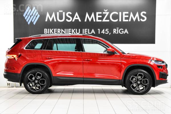 Sarkans Skoda Kodiaq 2024 Rīga, ar dzinēja tilpumu 2.00 L un nobraukumu 40 tūkst. km par 32890 €, foto 5 vietnē AUTOMOTO.COM.LV