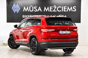 Красный Шкода Kodiaq 2024 в Рига, объемом двигателя 2.00 л и пробегом 40 тыс. км за 32890 €, фото 7 на AUTOMOTO.COM.LV