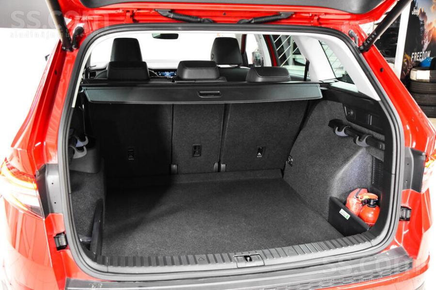 Красный Шкода Kodiaq 2024 в Рига, объемом двигателя 2.00 л и пробегом 40 тыс. км за 32890 €, фото 19 на AUTOMOTO.COM.LV