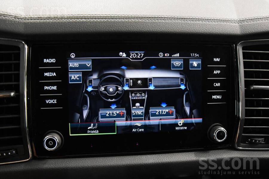 Красный Шкода Kodiaq 2024 в Рига, объемом двигателя 2.00 л и пробегом 40 тыс. км за 32890 €, фото 28 на AUTOMOTO.COM.LV