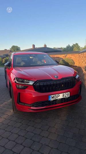 Sarkans Skoda Kodiaq 2025 Kauņa, ar dzinēja tilpumu 1.50 L un nobraukumu 38 tūkst. km par 35500 €, foto 5 vietnē AUTOMOTO.COM.LV