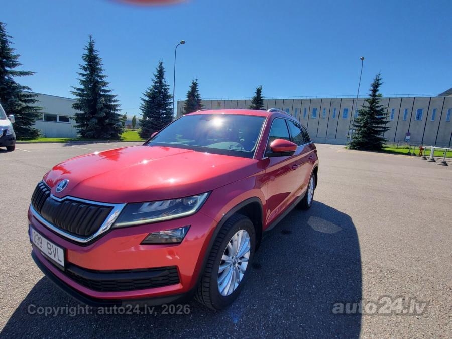 Sarkans Skoda Kodiaq 2017 Tallina, ar dzinēja tilpumu 2.00 L un nobraukumu 232 tūkst. km par 17000 €, foto 3 vietnē AUTOMOTO.COM.LV