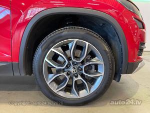 Red Skoda Kodiaq 2018 in Tallinn, with an engine capacity of 2.00 L and mileage of 97 thousand km for 19990 €, photo 6 on AUTOMOTO.COM.LV