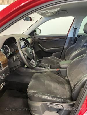 Red Skoda Kodiaq 2018 in Tallinn, with an engine capacity of 2.00 L and mileage of 97 thousand km for 19990 €, photo 7 on AUTOMOTO.COM.LV