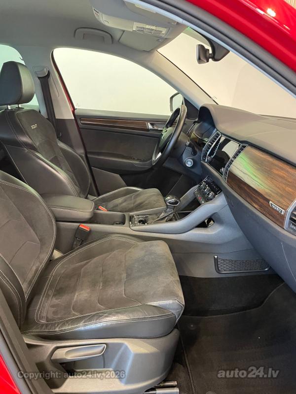 Sarkans Skoda Kodiaq 2018 Tallina, ar dzinēja tilpumu 2.00 L un nobraukumu 97 tūkst. km par 19990 €, foto 9 vietnē AUTOMOTO.COM.LV