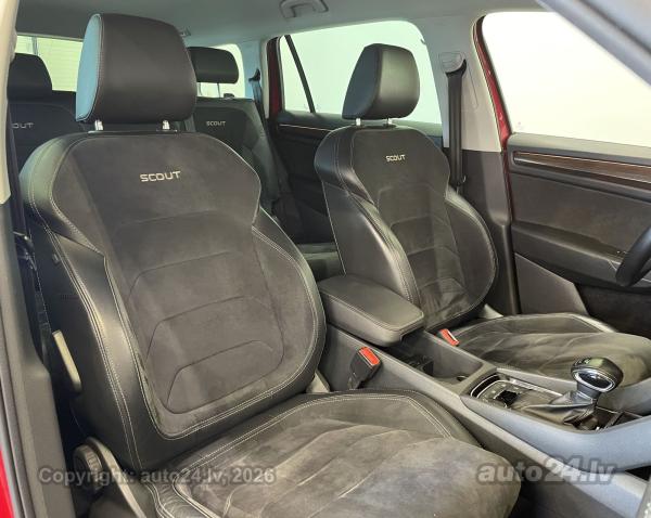 Sarkans Skoda Kodiaq 2018 Tallina, ar dzinēja tilpumu 2.00 L un nobraukumu 97 tūkst. km par 19990 €, foto 10 vietnē AUTOMOTO.COM.LV