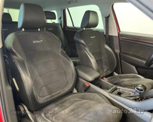 Red Skoda Kodiaq 2018 in Tallinn, with an engine capacity of 2.00 L and mileage of 97 thousand km for 19990 €, photo 11 on AUTOMOTO.COM.LV
