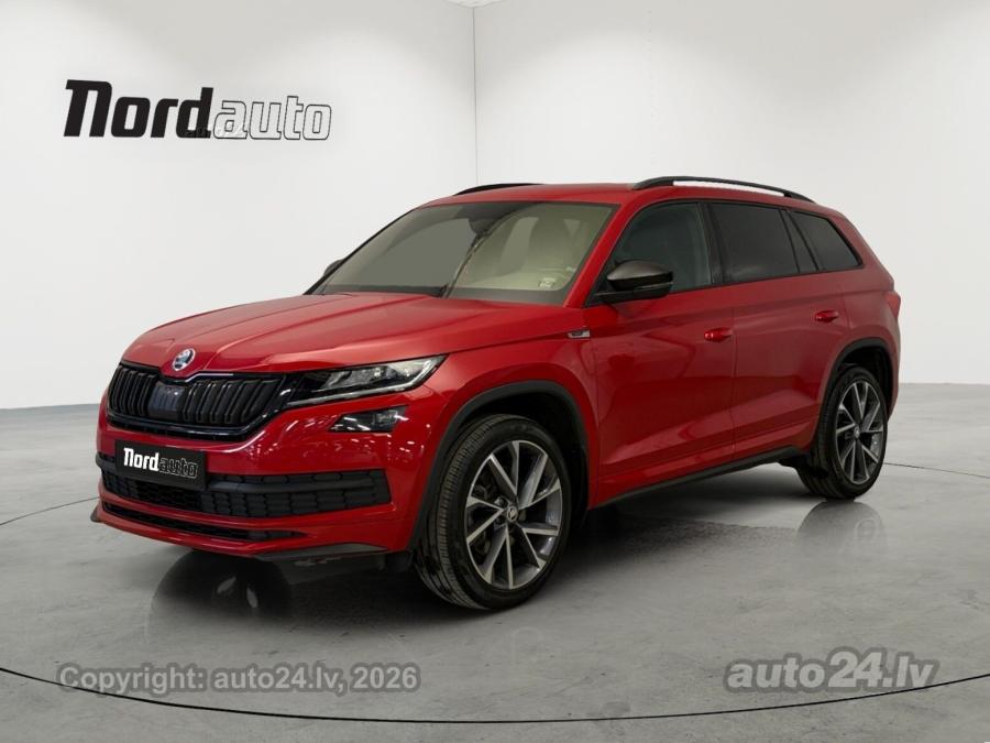 Красный Шкода Kodiaq 2018 в Таллин, объемом двигателя 2.00 л и пробегом 110 тыс. км за 24900 €, фото 1 на AUTOMOTO.COM.LV