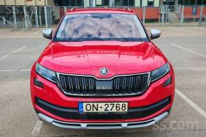 Красный Шкода Kodiaq 2018 в Рига, объемом двигателя 1.50 л и пробегом 88 тыс. км за 25500 €, фото 3 на AUTOMOTO.COM.LV