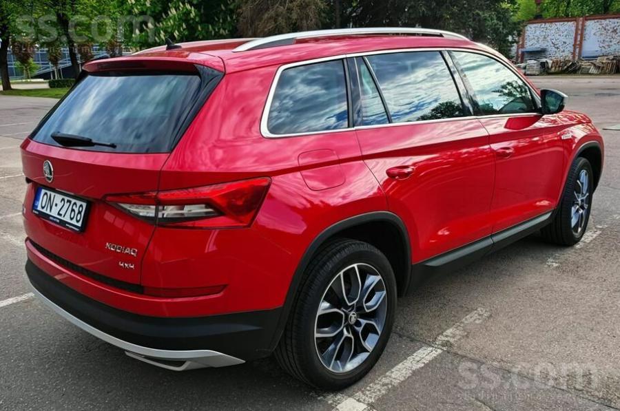 Красный Шкода Kodiaq 2018 в Рига, объемом двигателя 1.50 л и пробегом 88 тыс. км за 25500 €, фото 6 на AUTOMOTO.COM.LV