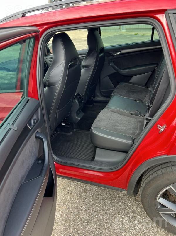 Sarkans Skoda Kodiaq 2019 Rīga, ar dzinēja tilpumu 2.00 L un nobraukumu 196 tūkst. km par 18500 €, foto 6 vietnē AUTOMOTO.COM.LV