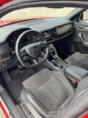 Sarkans Skoda Kodiaq 2019 Rīga, ar dzinēja tilpumu 2.00 L un nobraukumu 196 tūkst. km par 18500 €, foto 8 vietnē AUTOMOTO.COM.LV