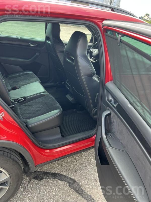 Sarkans Skoda Kodiaq 2019 Rīga, ar dzinēja tilpumu 2.00 L un nobraukumu 196 tūkst. km par 18500 €, foto 8 vietnē AUTOMOTO.COM.LV