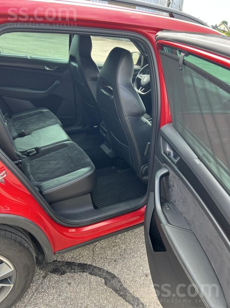 Sarkans Skoda Kodiaq 2019 Rīga, ar dzinēja tilpumu 2.00 L un nobraukumu 196 tūkst. km par 18500 €, foto 9 vietnē AUTOMOTO.COM.LV