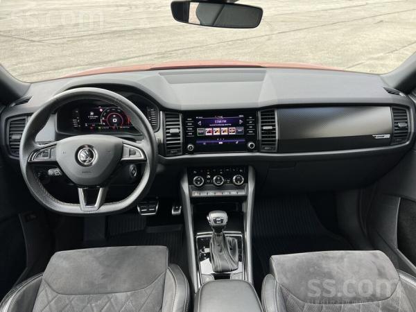 Sarkans Skoda Kodiaq 2019 Rīga, ar dzinēja tilpumu 2.00 L un nobraukumu 196 tūkst. km par 18500 €, foto 10 vietnē AUTOMOTO.COM.LV
