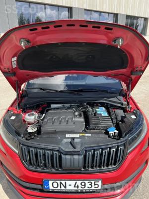 Sarkans Skoda Kodiaq 2019 Rīga, ar dzinēja tilpumu 2.00 L un nobraukumu 196 tūkst. km par 18500 €, foto 12 vietnē AUTOMOTO.COM.LV