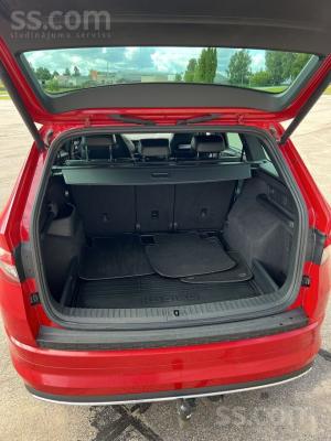 Sarkans Skoda Kodiaq 2019 Rīga, ar dzinēja tilpumu 2.00 L un nobraukumu 196 tūkst. km par 18500 €, foto 14 vietnē AUTOMOTO.COM.LV