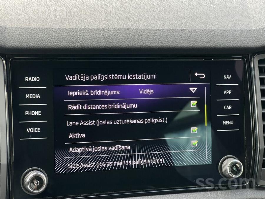 Sarkans Skoda Kodiaq 2019 Rīga, ar dzinēja tilpumu 2.00 L un nobraukumu 196 tūkst. km par 18500 €, foto 21 vietnē AUTOMOTO.COM.LV
