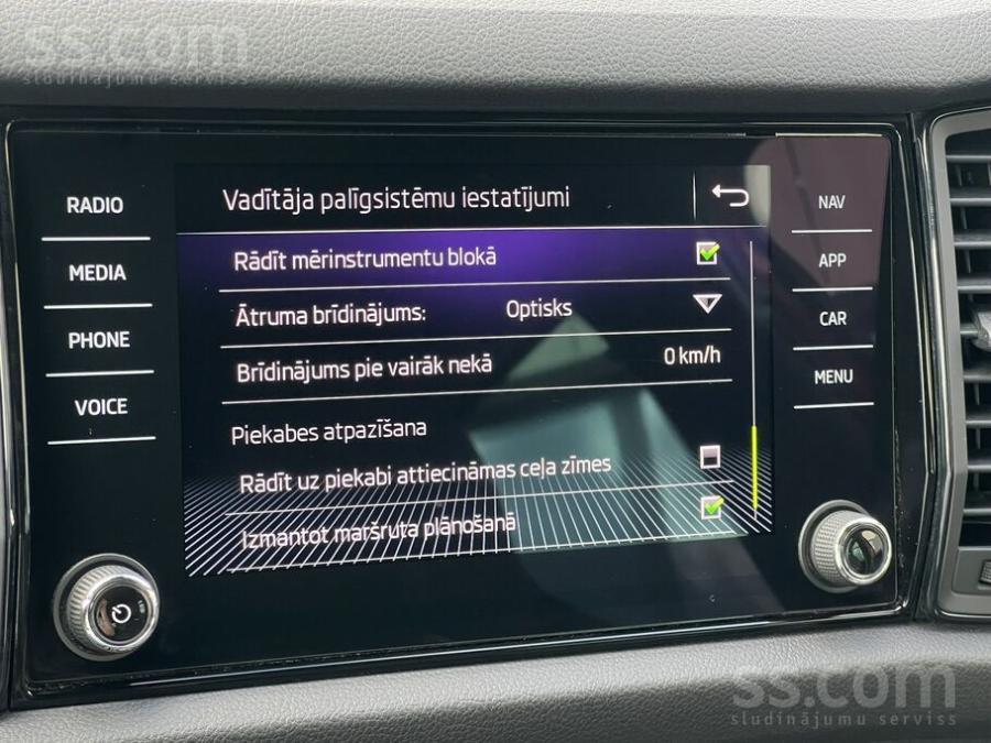 Sarkans Skoda Kodiaq 2019 Rīga, ar dzinēja tilpumu 2.00 L un nobraukumu 196 tūkst. km par 18500 €, foto 23 vietnē AUTOMOTO.COM.LV