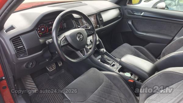 Red Skoda Kodiaq 2020 in Tartu, with an engine capacity of 1.50 L and mileage of 59 thousand km for 26900 €, photo 3 on AUTOMOTO.COM.LV