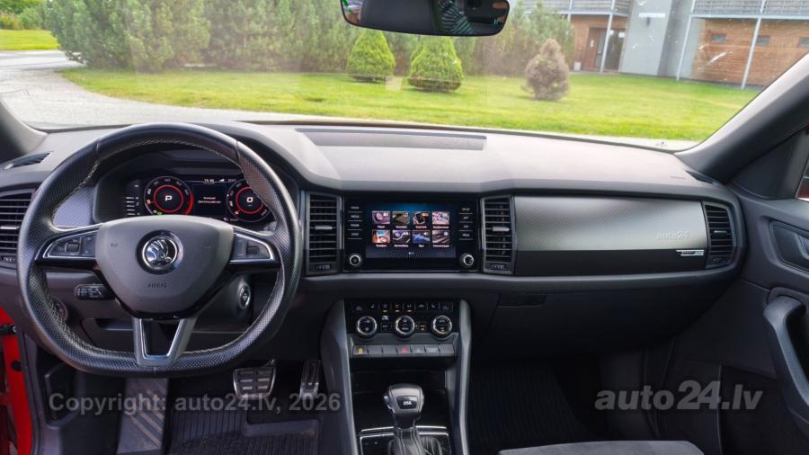 Красный Шкода Kodiaq 2020 в Тарту, объемом двигателя 1.50 л и пробегом 59 тыс. км за 26900 €, фото 8 на AUTOMOTO.COM.LV