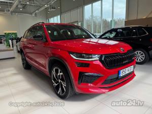 Красный Шкода Kodiaq 2021 в Пайде, объемом двигателя 2.00 л и пробегом 73 тыс. км за 36400 €, фото 3 на AUTOMOTO.COM.LV