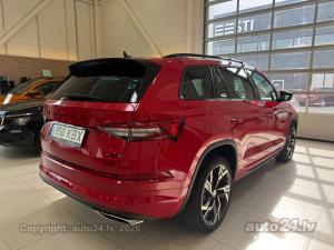 Красный Шкода Kodiaq 2021 в Пайде, объемом двигателя 2.00 л и пробегом 73 тыс. км за 36400 €, фото 4 на AUTOMOTO.COM.LV