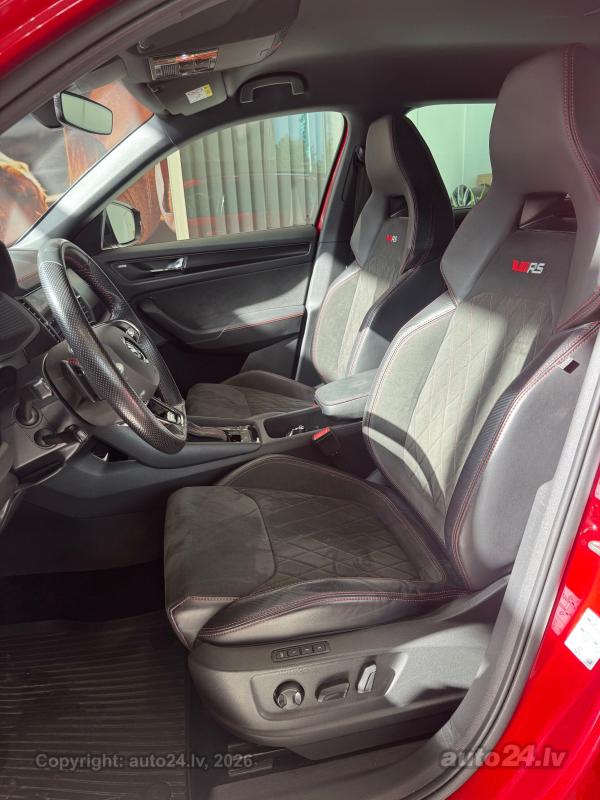 Красный Шкода Kodiaq 2021 в Пайде, объемом двигателя 2.00 л и пробегом 73 тыс. км за 36400 €, фото 5 на AUTOMOTO.COM.LV