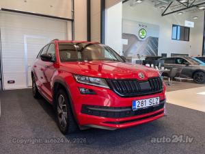 Red Skoda Kodiaq 2021 in Rakvere, with an engine capacity of 2.00 L and mileage of 86 thousand km for 27400 €, photo  on AUTOMOTO.COM.LV