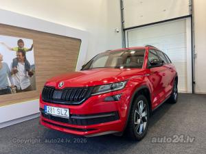 Red Skoda Kodiaq 2021 in Rakvere, with an engine capacity of 2.00 L and mileage of 86 thousand km for 27400 €, photo 3 on AUTOMOTO.COM.LV