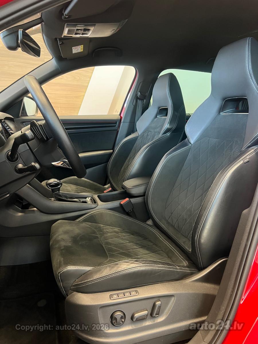 Red Skoda Kodiaq 2021 in Rakvere, with an engine capacity of 2.00 L and mileage of 86 thousand km for 27400 €, photo 6 on AUTOMOTO.COM.LV