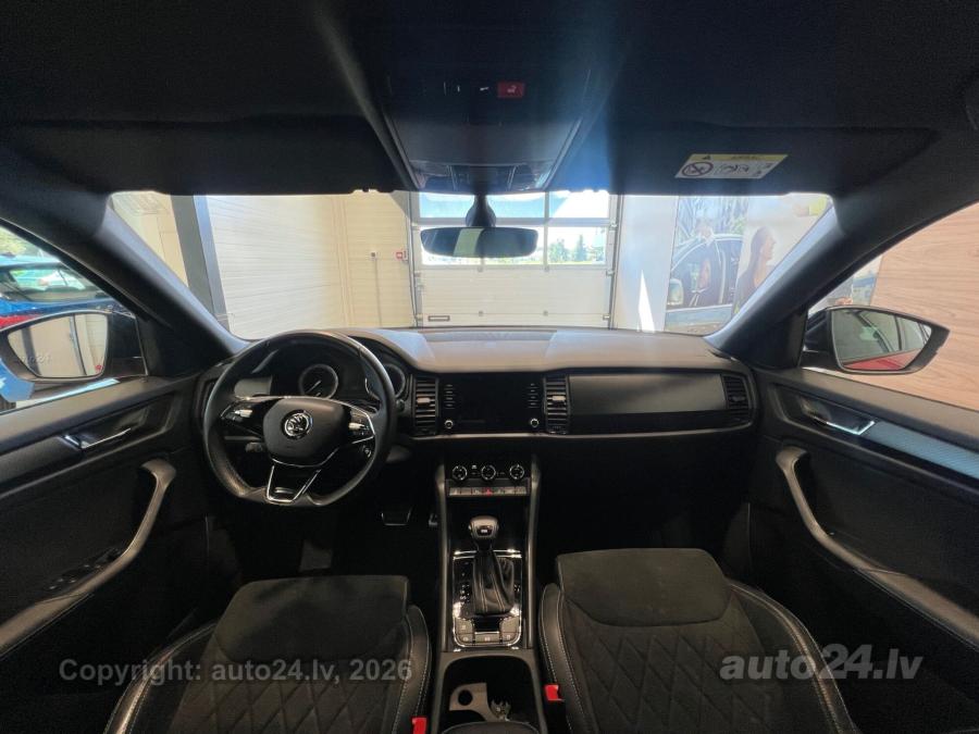 Red Skoda Kodiaq 2021 in Rakvere, with an engine capacity of 2.00 L and mileage of 86 thousand km for 27400 €, photo 7 on AUTOMOTO.COM.LV