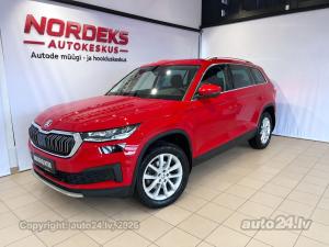 Red Skoda Kodiaq 2022 in Tallinn, with an engine capacity of 1.50 L and mileage of 138 thousand km for 23990 €, photo  on AUTOMOTO.COM.LV