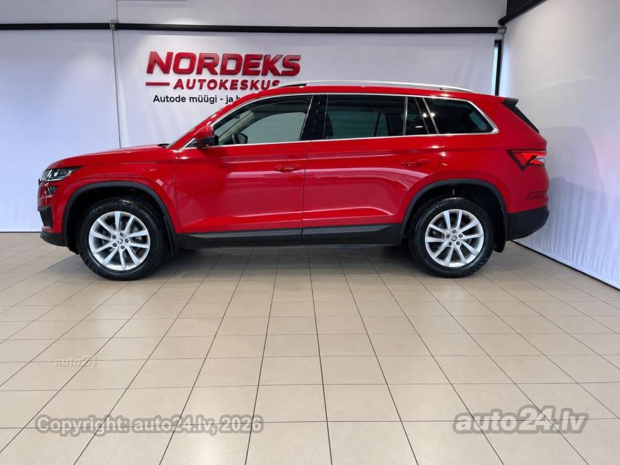Red Skoda Kodiaq 2022 in Tallinn, with an engine capacity of 1.50 L and mileage of 138 thousand km for 23990 €, photo 3 on AUTOMOTO.COM.LV