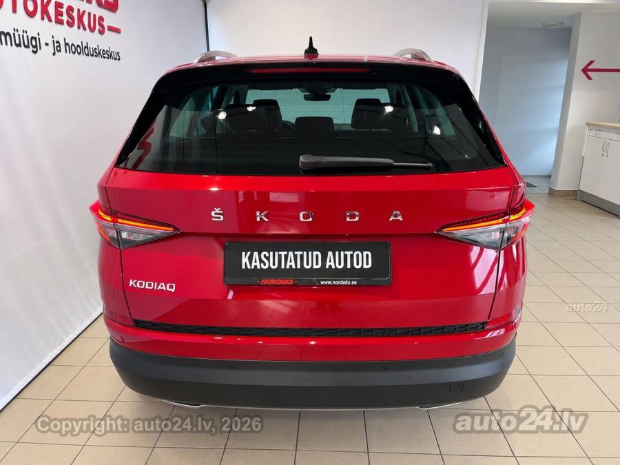 Red Skoda Kodiaq 2022 in Tallinn, with an engine capacity of 1.50 L and mileage of 138 thousand km for 23990 €, photo 6 on AUTOMOTO.COM.LV