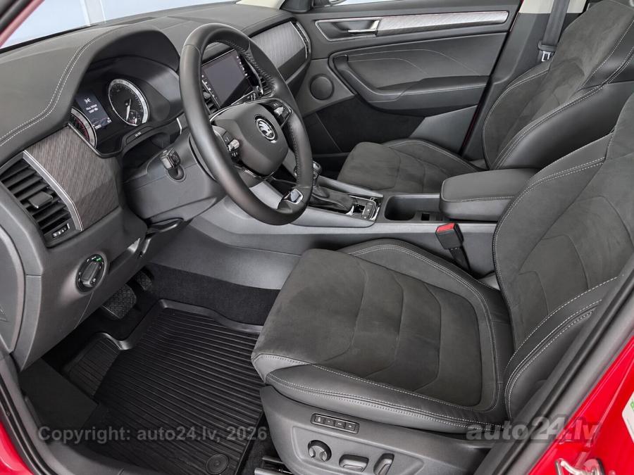 Red Skoda Kodiaq 2022 in Tallinn, with an engine capacity of 1.50 L and mileage of 138 thousand km for 23990 €, photo 7 on AUTOMOTO.COM.LV