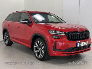Красный Шкода Kodiaq 2025 в Таллин, объемом двигателя 2.00 л и пробегом 22 тыс. км за 46900 €, фото 4 на AUTOMOTO.COM.LV