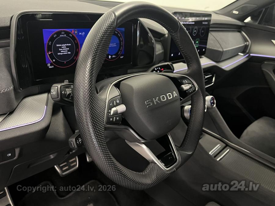 Красный Шкода Kodiaq 2025 в Таллин, объемом двигателя 2.00 л и пробегом 22 тыс. км за 46900 €, фото 8 на AUTOMOTO.COM.LV