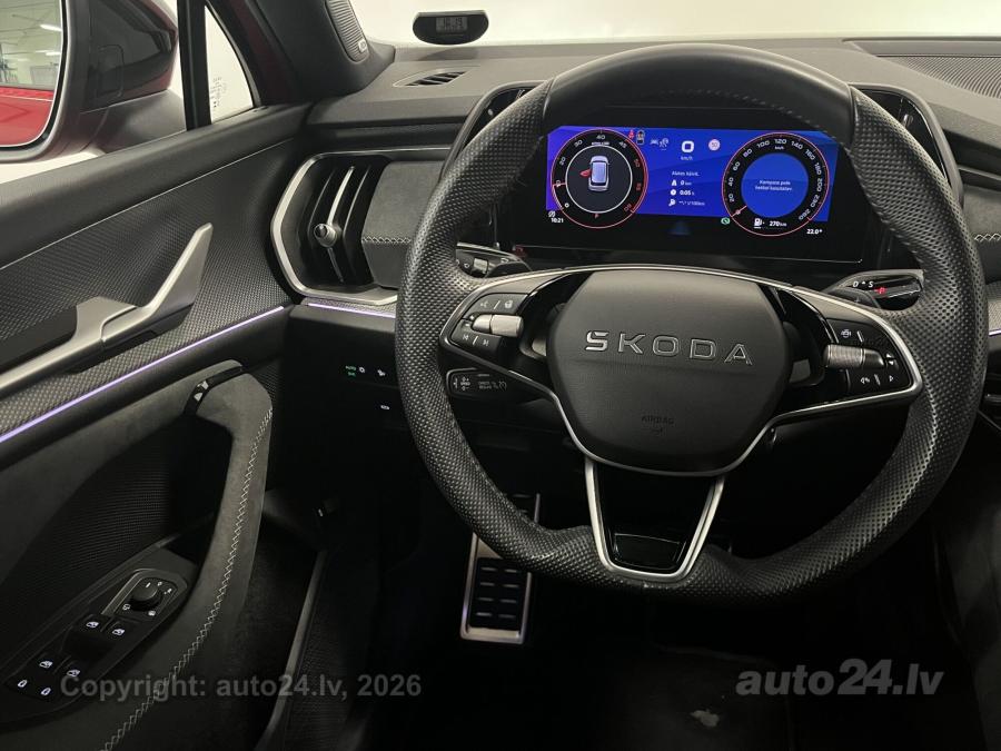 Красный Шкода Kodiaq 2025 в Таллин, объемом двигателя 2.00 л и пробегом 22 тыс. км за 46900 €, фото 11 на AUTOMOTO.COM.LV
