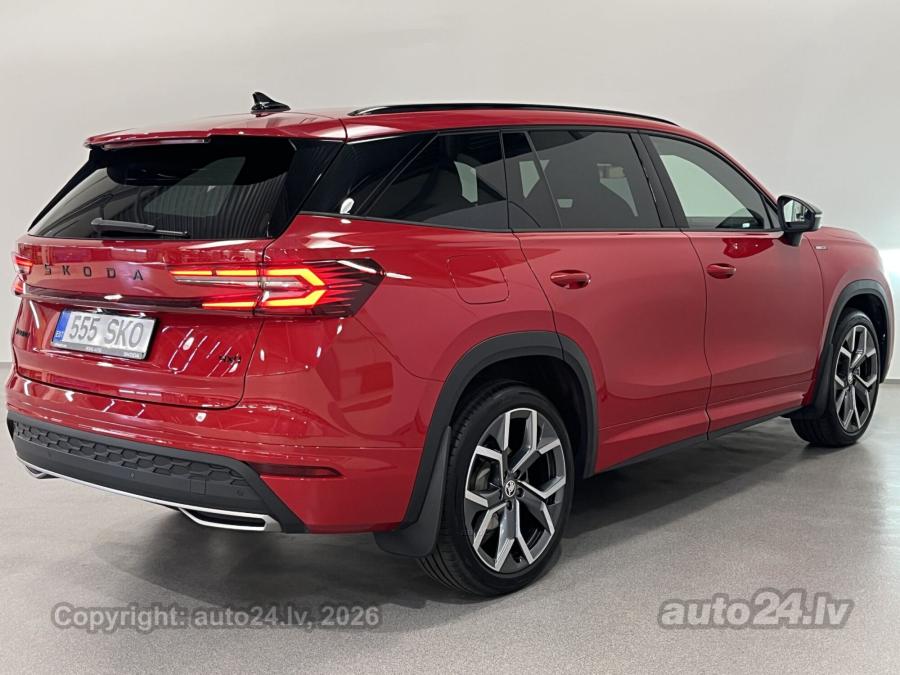 Красный Шкода Kodiaq 2025 в Таллин, объемом двигателя 2.00 л и пробегом 22 тыс. км за 46900 €, фото 31 на AUTOMOTO.COM.LV