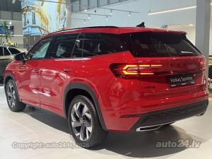 Red Skoda Kodiaq 2026 in Tallinn, with an engine capacity of 2.00 L and mileage of 0 thousand km for 49900 €, photo 6 on AUTOMOTO.COM.LV
