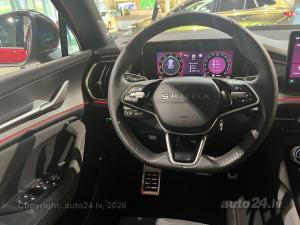 Red Skoda Kodiaq 2026 in Tallinn, with an engine capacity of 2.00 L and mileage of 0 thousand km for 49900 €, photo 13 on AUTOMOTO.COM.LV